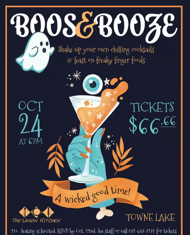THE UNION KITCHEN Boos and Booze Event | Discover the Boardwalk at ...
