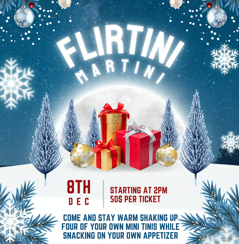 PASSERELLA Holiday Flirtini Martini Class | Discover the Boardwalk at ...