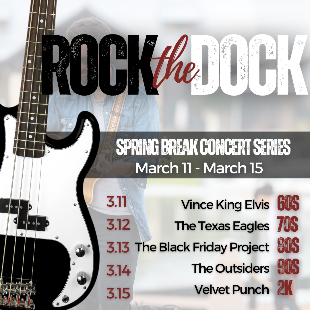 ROCK THE DOCK SPRING BREAK CONCERT SERIES | Discover the Boardwalk at ...